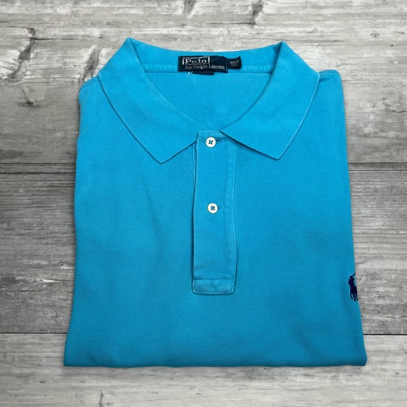 Polo Ralph Lauren | Shirts | Polo Ralph Lauren Turquoise Polo Shirt ...